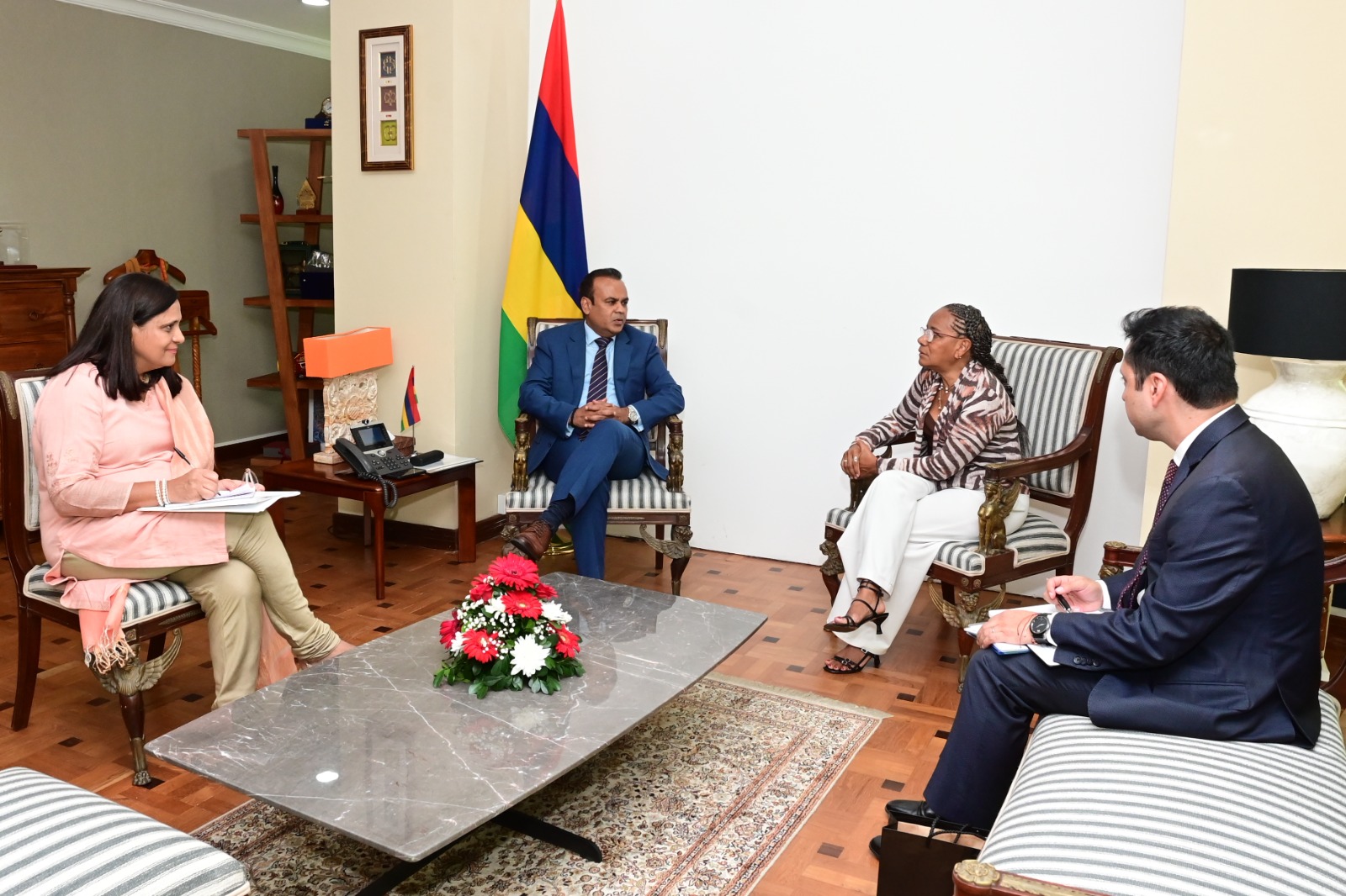 Courtesy call from the Ambassador of the Republic of Colombia